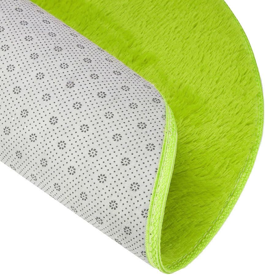 Scceatti Bath Mat Non Slip Bathroom Mat Light Green Bathroom Rug Soft ...