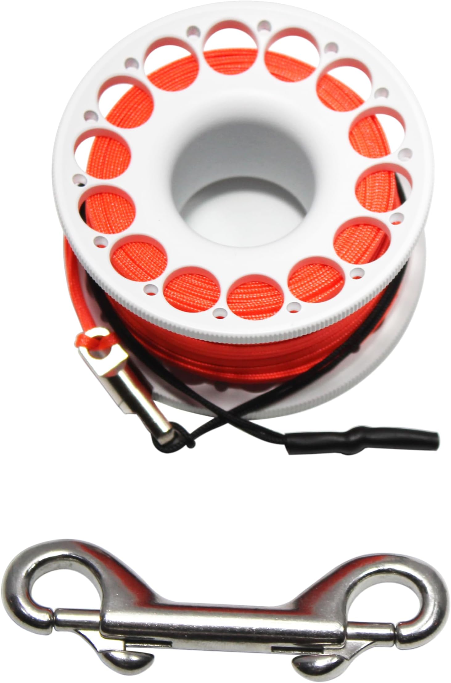 Amazon.com : DIVETEC 98FT SCUBA DIVING REEL – Aluminum Spool with Dual ...