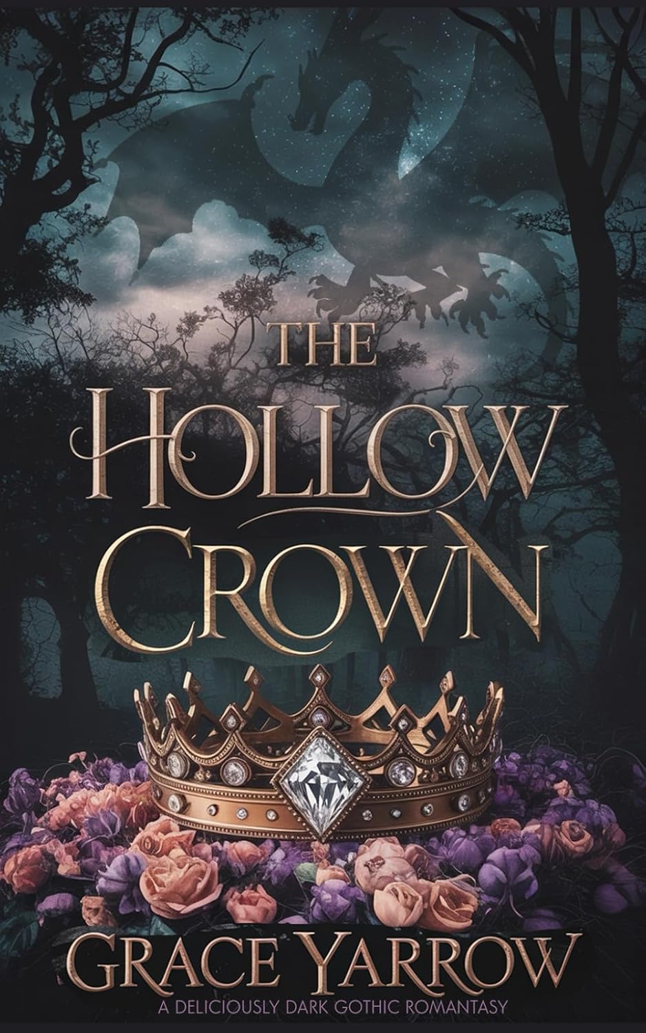 The Hollow Crown: A deliciously dark gothic romantasy : Yarrow, Grace ...