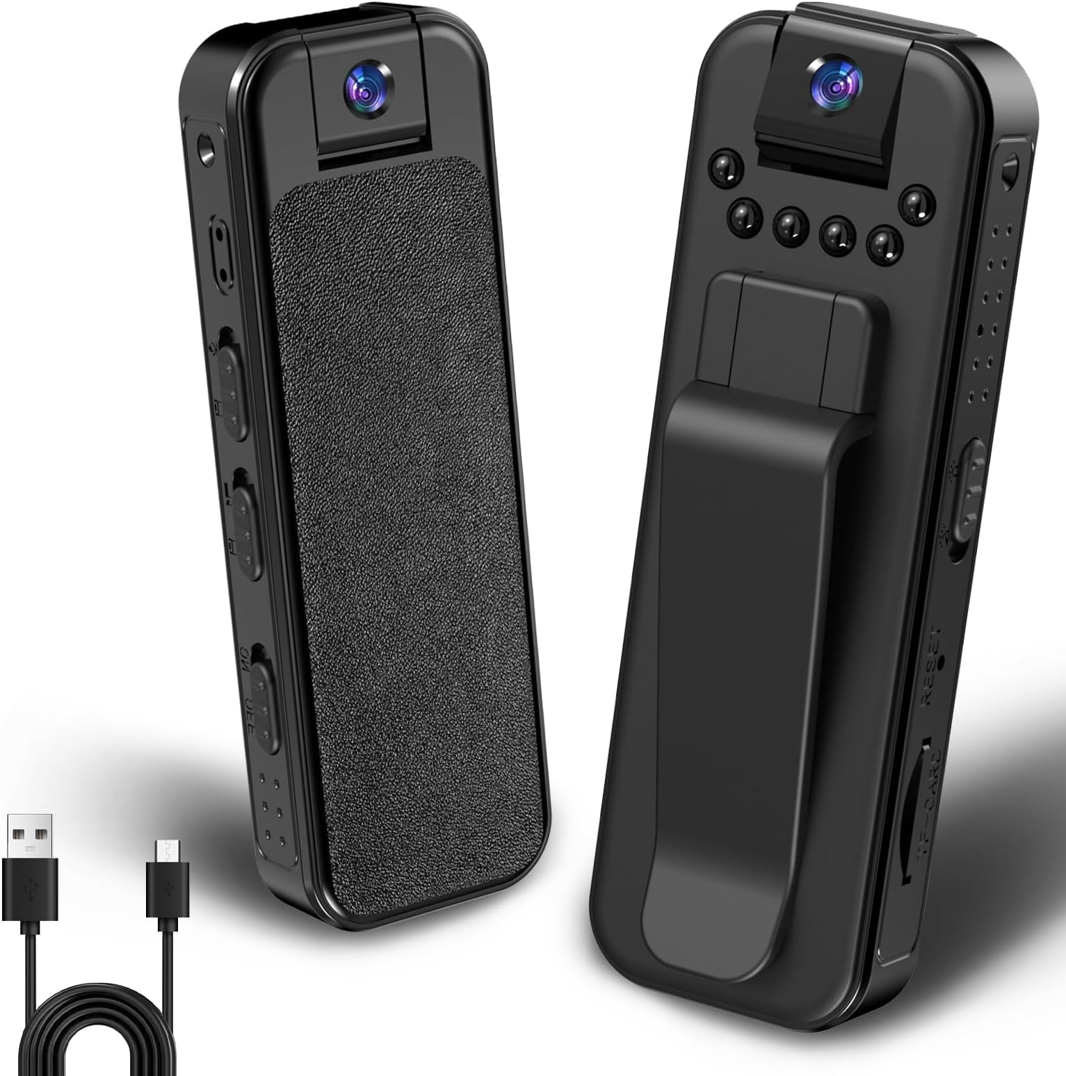 Amazon.com: BOBLOV Mini Body Camera with Video: 64GB 007 Pocket Tiny ...