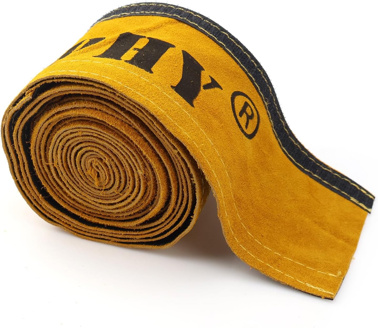 Vaphy TIG Welding Torch Cable Cover Flame-Resistant Leather Yellow ...