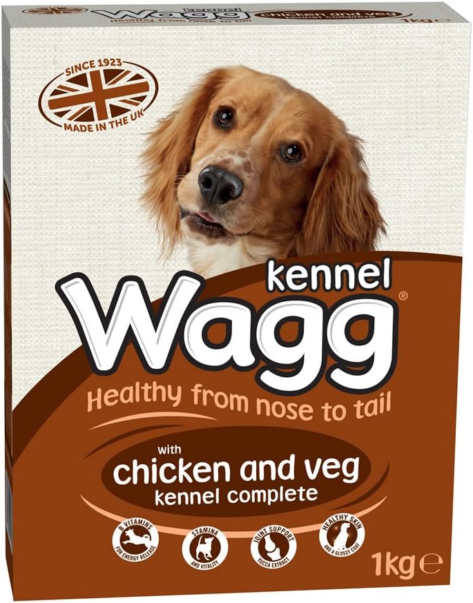 Wagg Worker Chicken, 1 kg : Amazon.co.uk: Pet Supplies