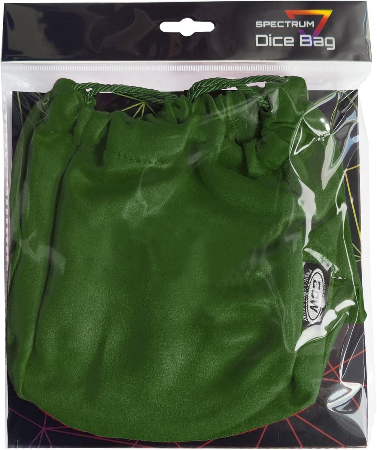 Amazon.com: BCW Spectrum Dice Bag - Green | Holds Over 350 Dice ...