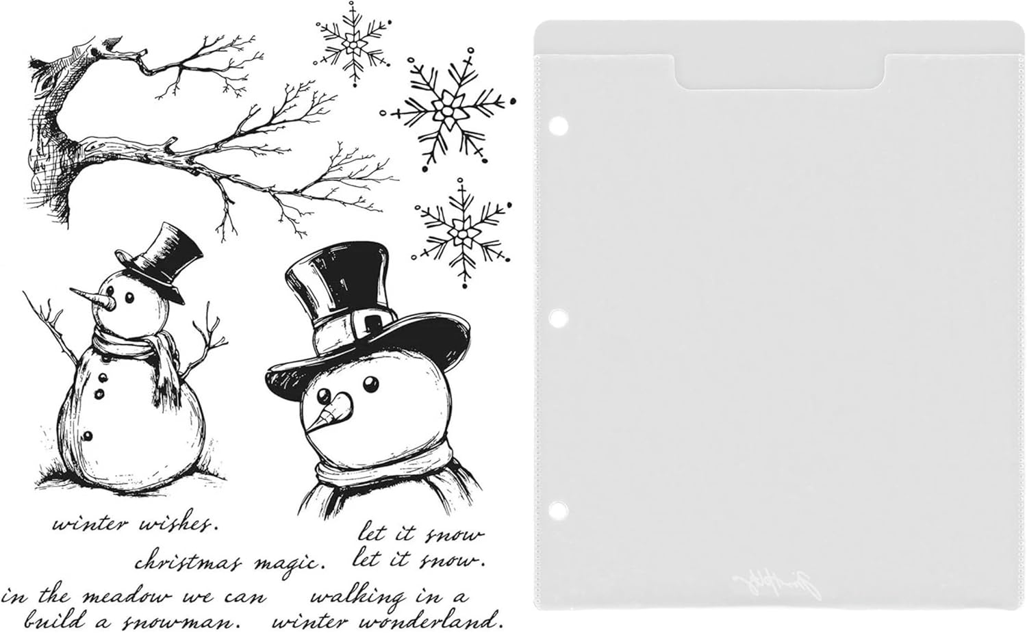 Amazon.com: Stampers Anonymous - Tim Holtz - Cling Mounted Rubber ...