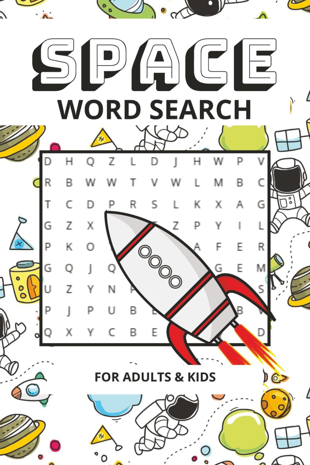 Space and Astronomy Word Search: Word Search Puzzle Book For Kids and ...