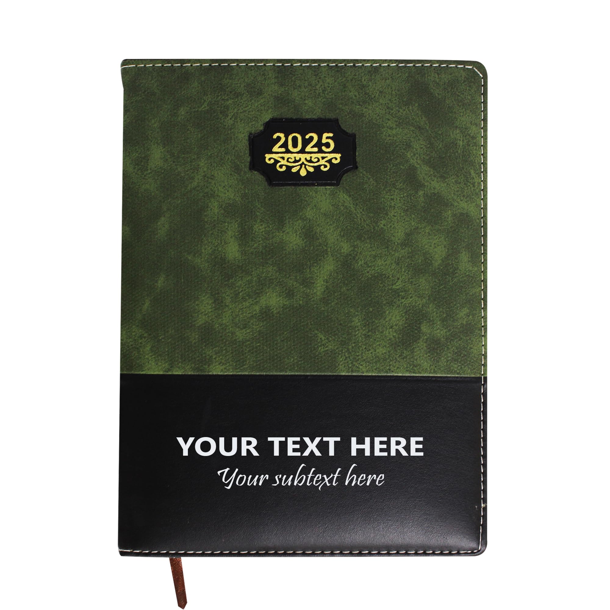 Customized 2025 Diary With Name or Text | New Year Diary 2025 with with ...
