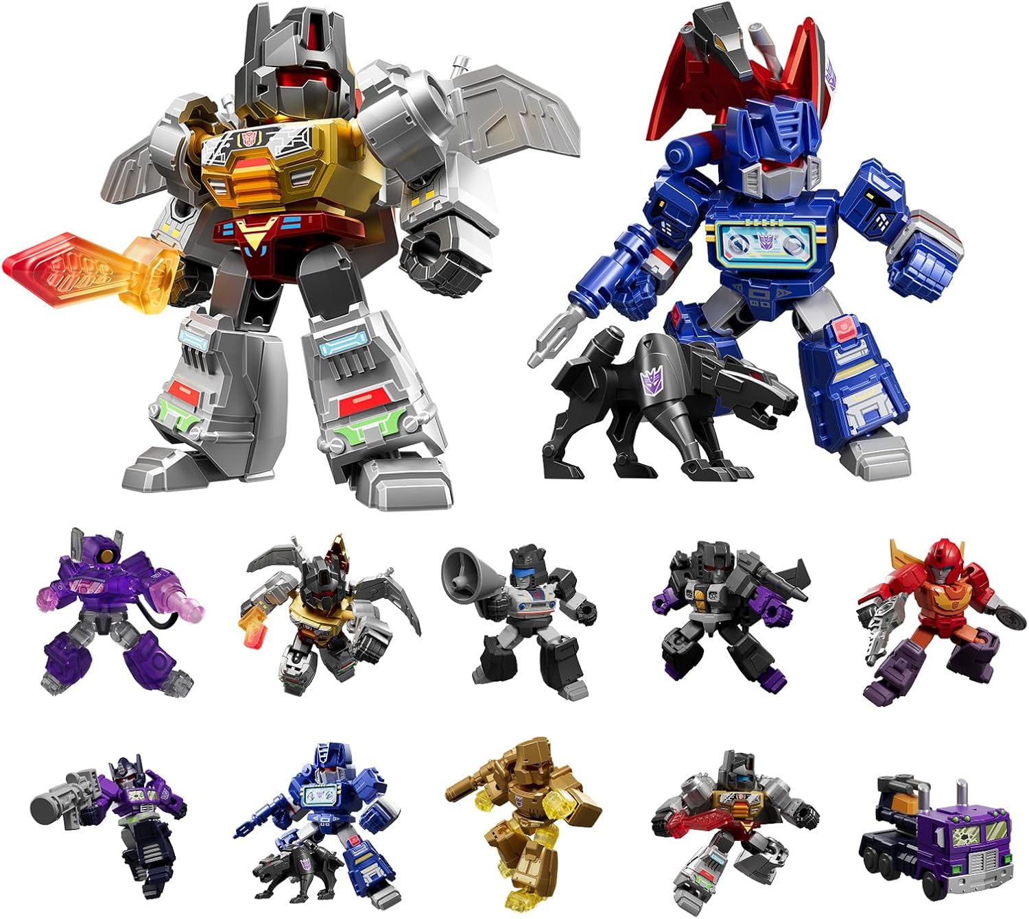 Amazon.com: BLOKEES Transformers Defender Version 03 Heavy Metal War ...