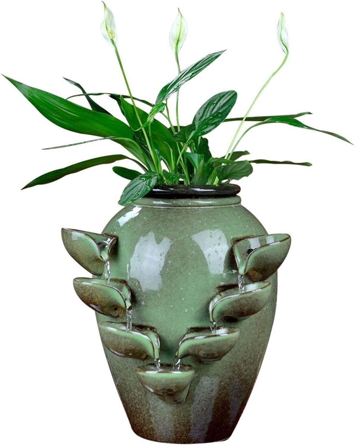 Amazon.com: Desktop Water Feature/Tabletop Water Fountain Relaxation ...