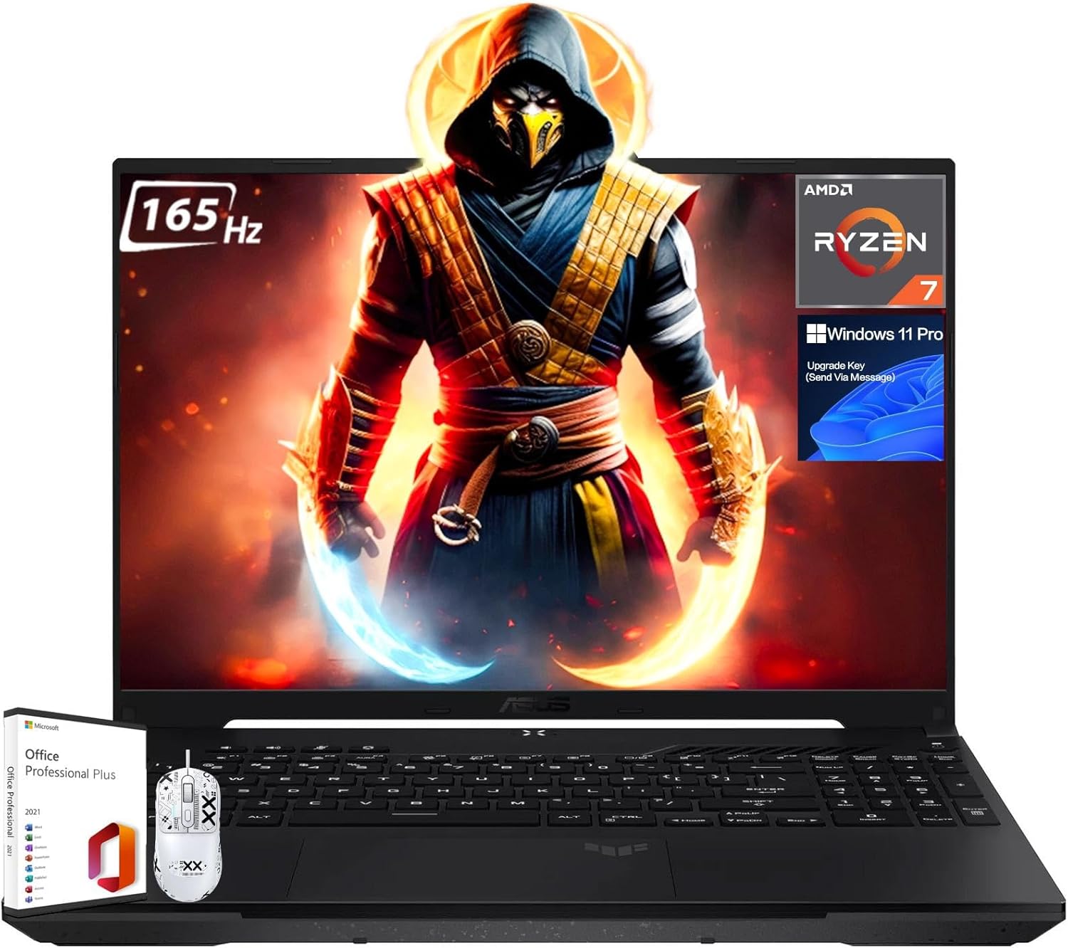 Amazon.com: ASUS TUF A16 Gaming Laptop with Microsoft Office Lifetime ...