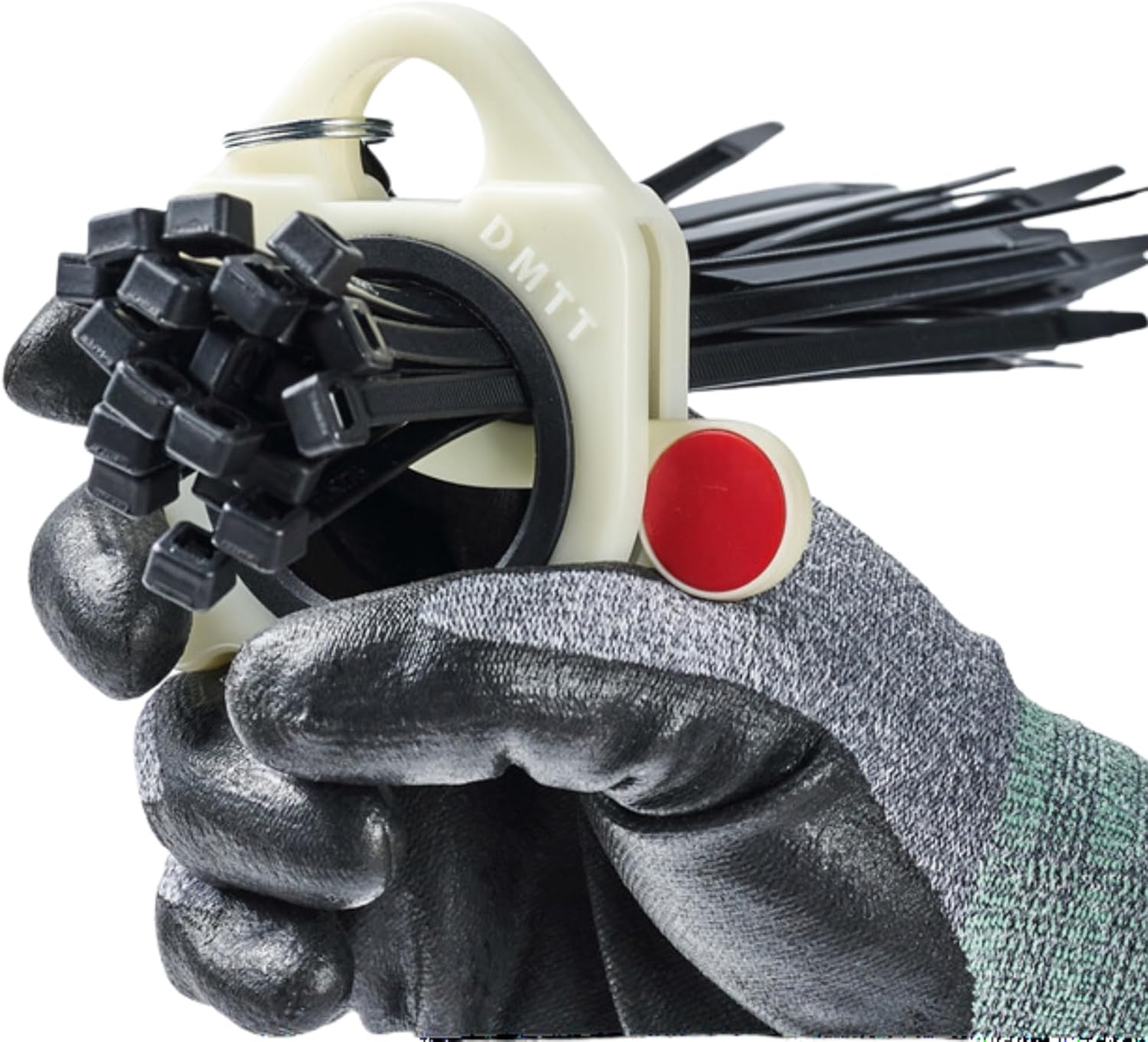 Amazon.com: DMTT Zip Tie Organizer Band (1PC) with 8 inch Black Zip ...