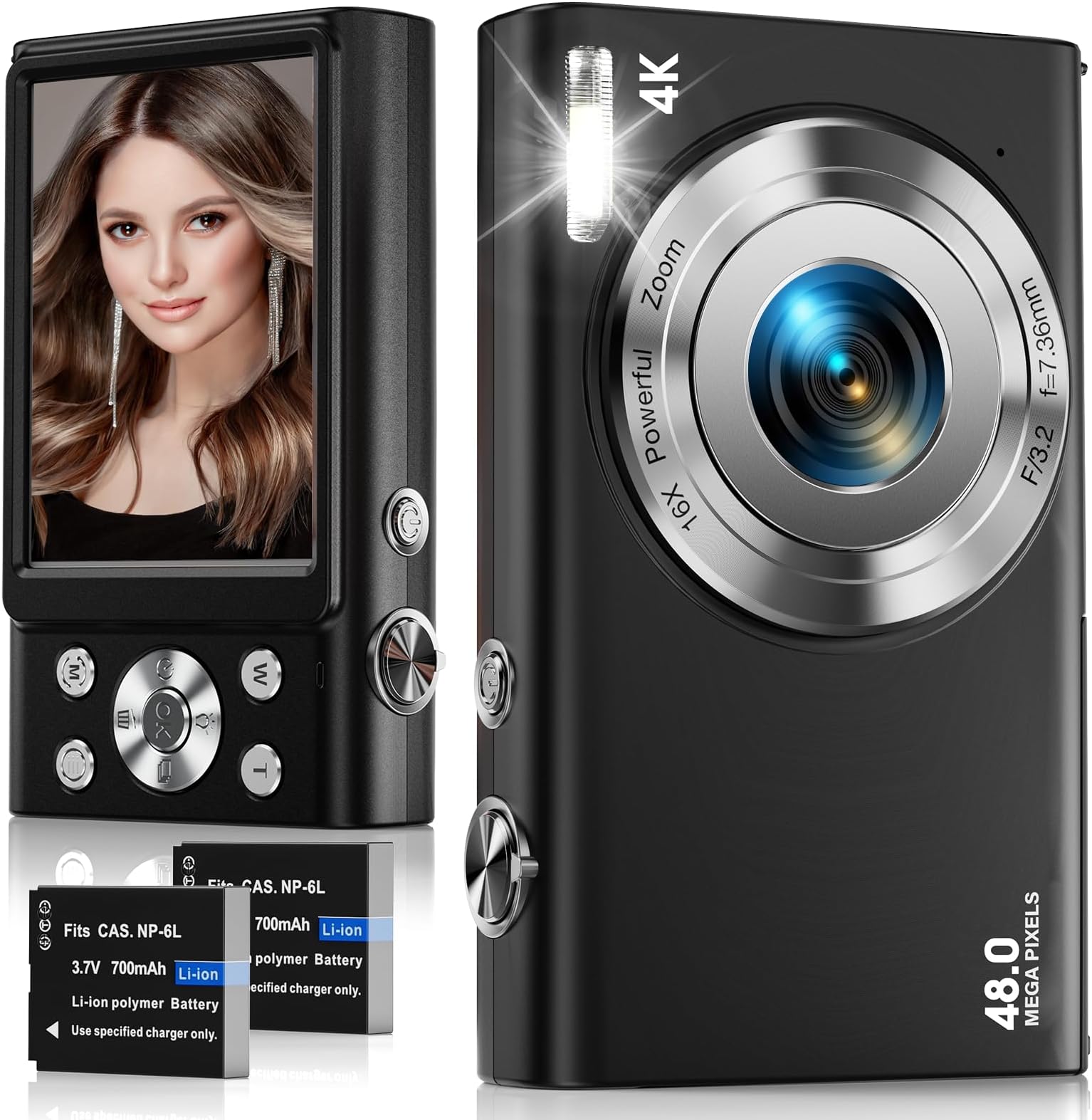 Canon Zoemini S2 Instant Camera Printer 8MP - Compact with Mirror, Ring ...