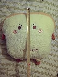 Amazon.com: Goylmc Toast Bread Plush Pillow, Bread Stuffed Pillow,Food ...