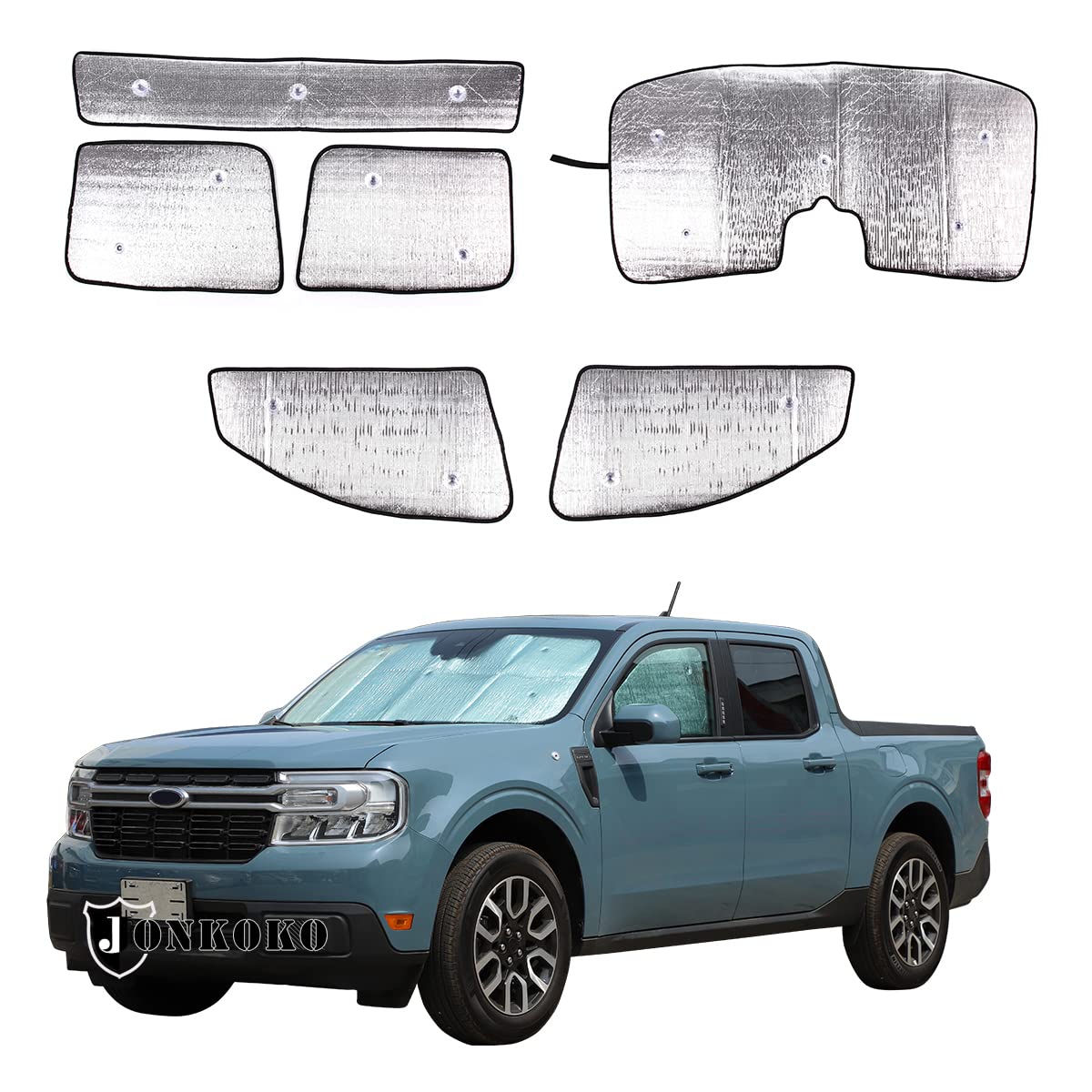 Car Windshield Sun Shade for Ford Maverick 2022-2024 Truck Car Foldable ...