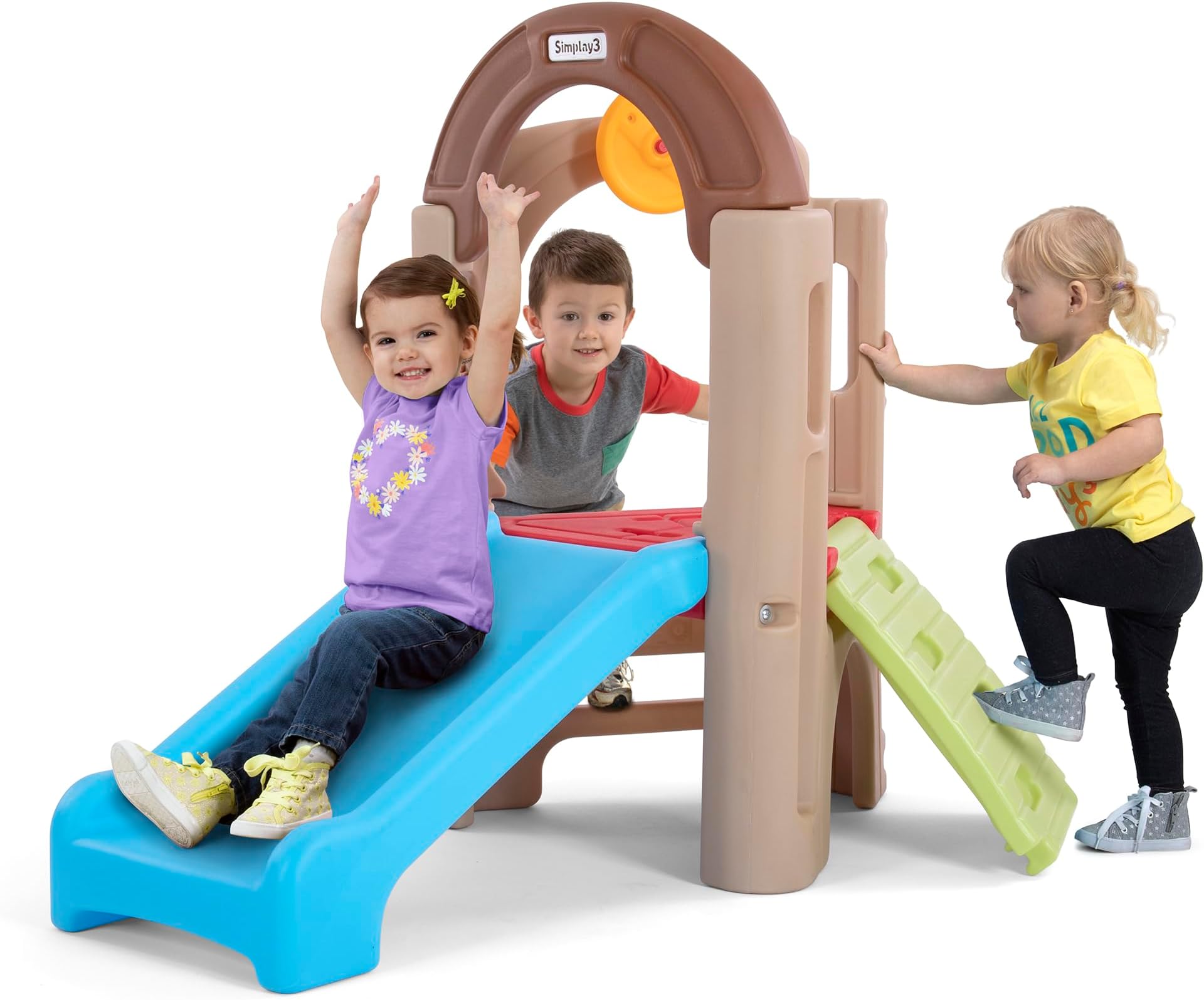 Amazon.com: Step2 Play Naturally Playful Lookout Treehouse, Kids ...