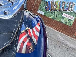 Amazon.com - Mural Style Motorcycle Tank Decals - 2pc Set - American ...