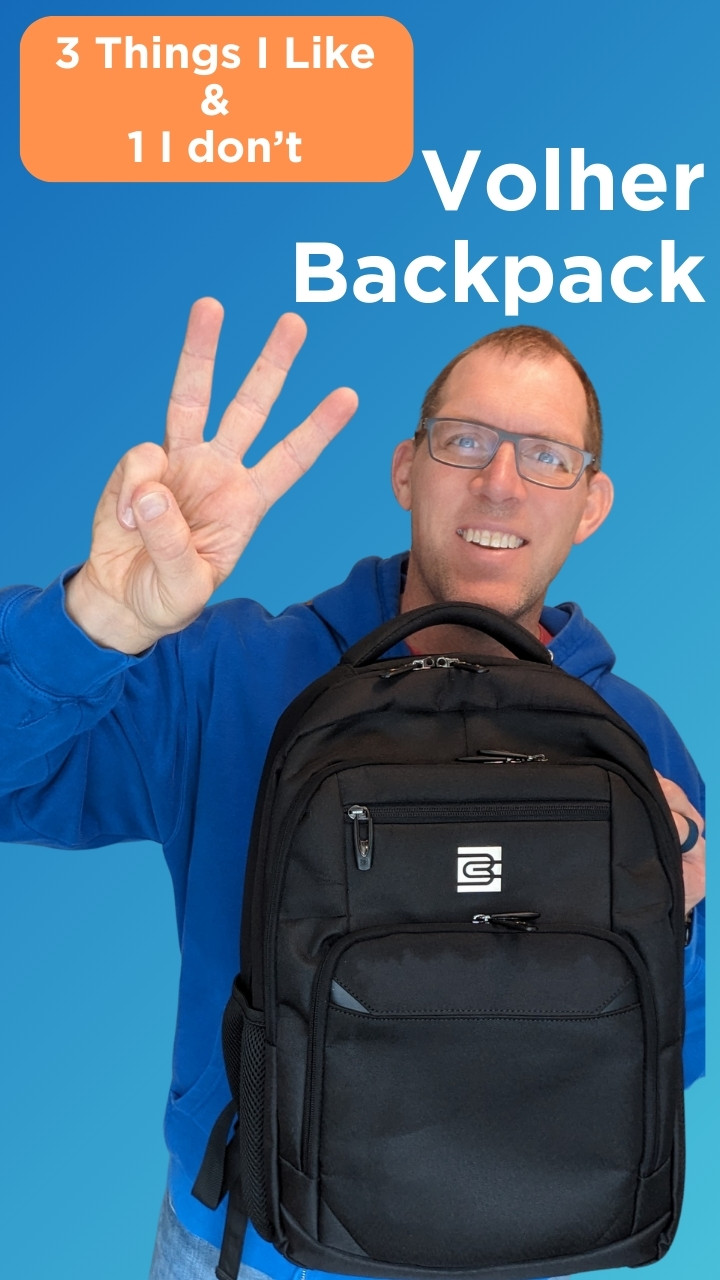 Watch 3 Things I Like & 1 I don＇t with the Volher Laptop Backpack on ...