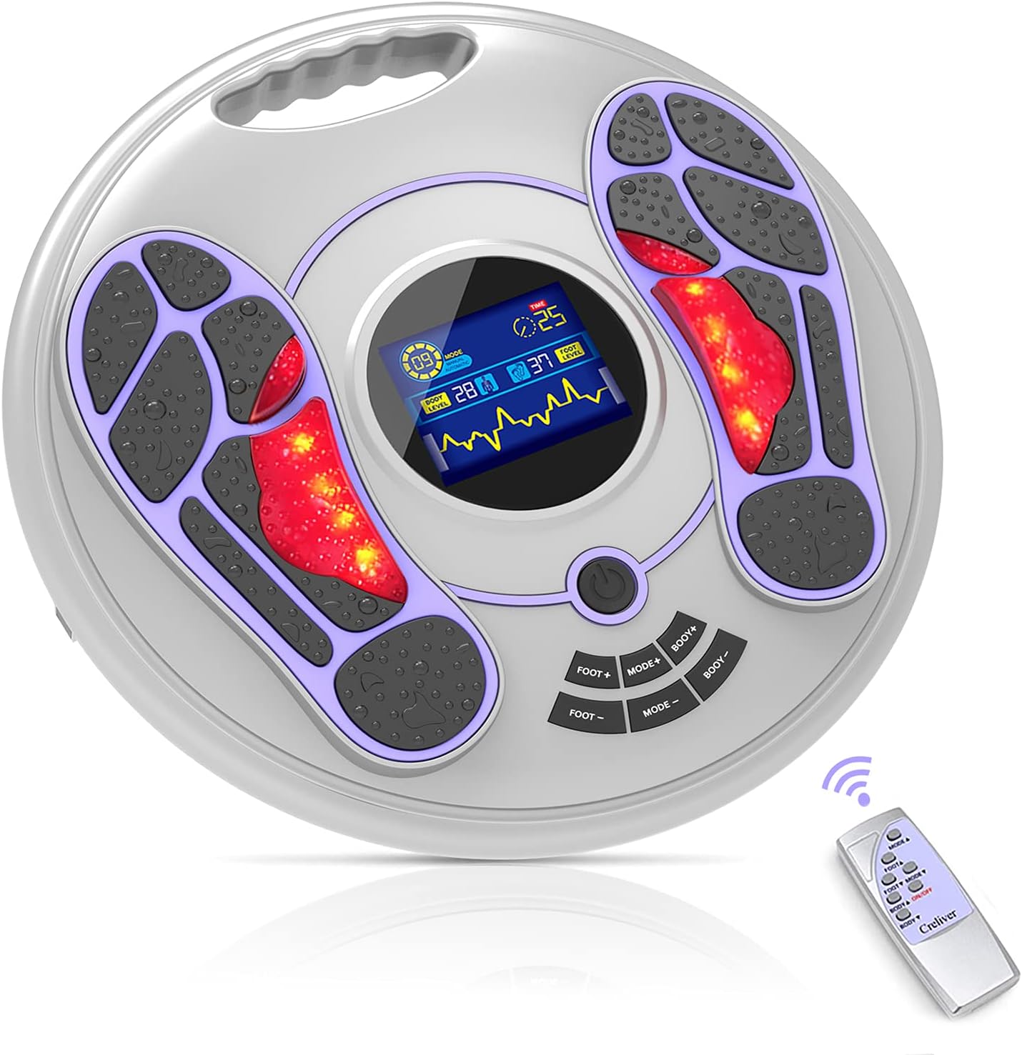 EMS Muscle Stimulator for Feet, Circulation Machine for Legs, Foot ...
