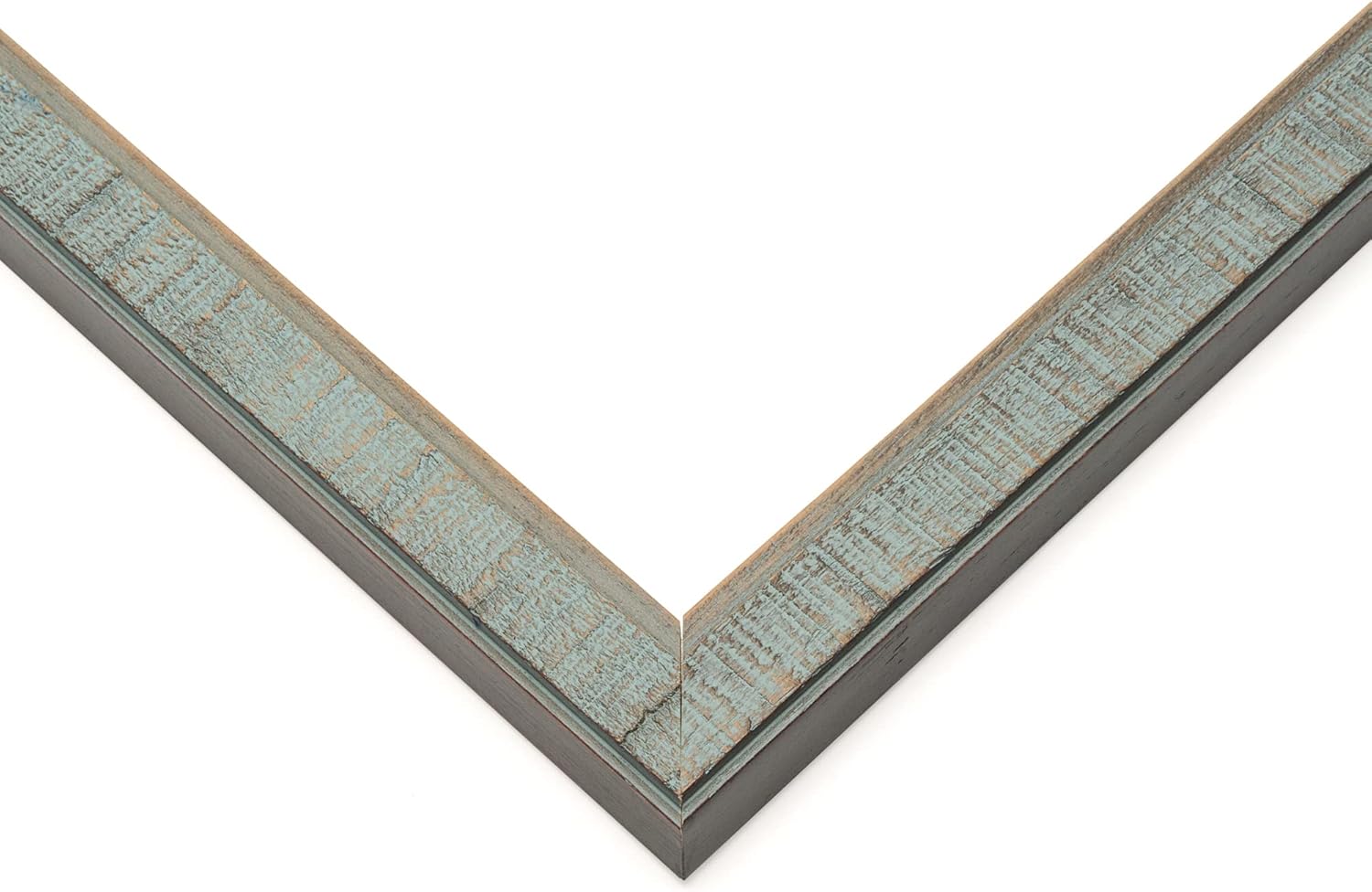 Amazon.com: 9x12 Frame Blue Scuffed Farm Board Solid Wood Picture Frame ...