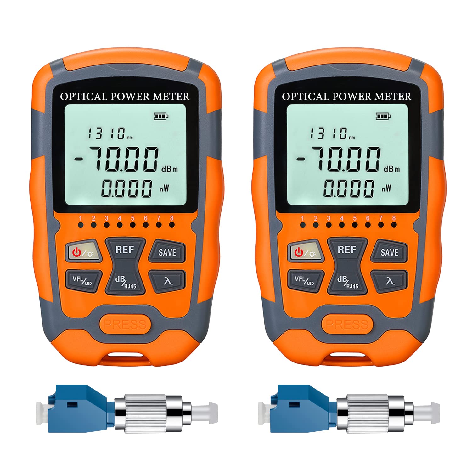 Duogalia 4 in 1 Fiber Optic Tester Portable Fiber Light Meter FC/SC/ST ...