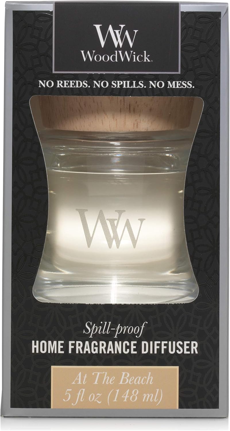 Amazon.com: WoodWick at The Beach Spill-Proof Home Fragrance Diffuser ...