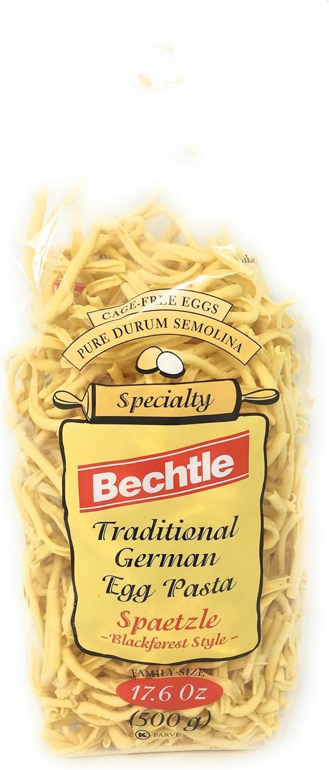 Bechtle Traditional German Egg Noodle Spaetzle Blackforest Style, 17.6 ...
