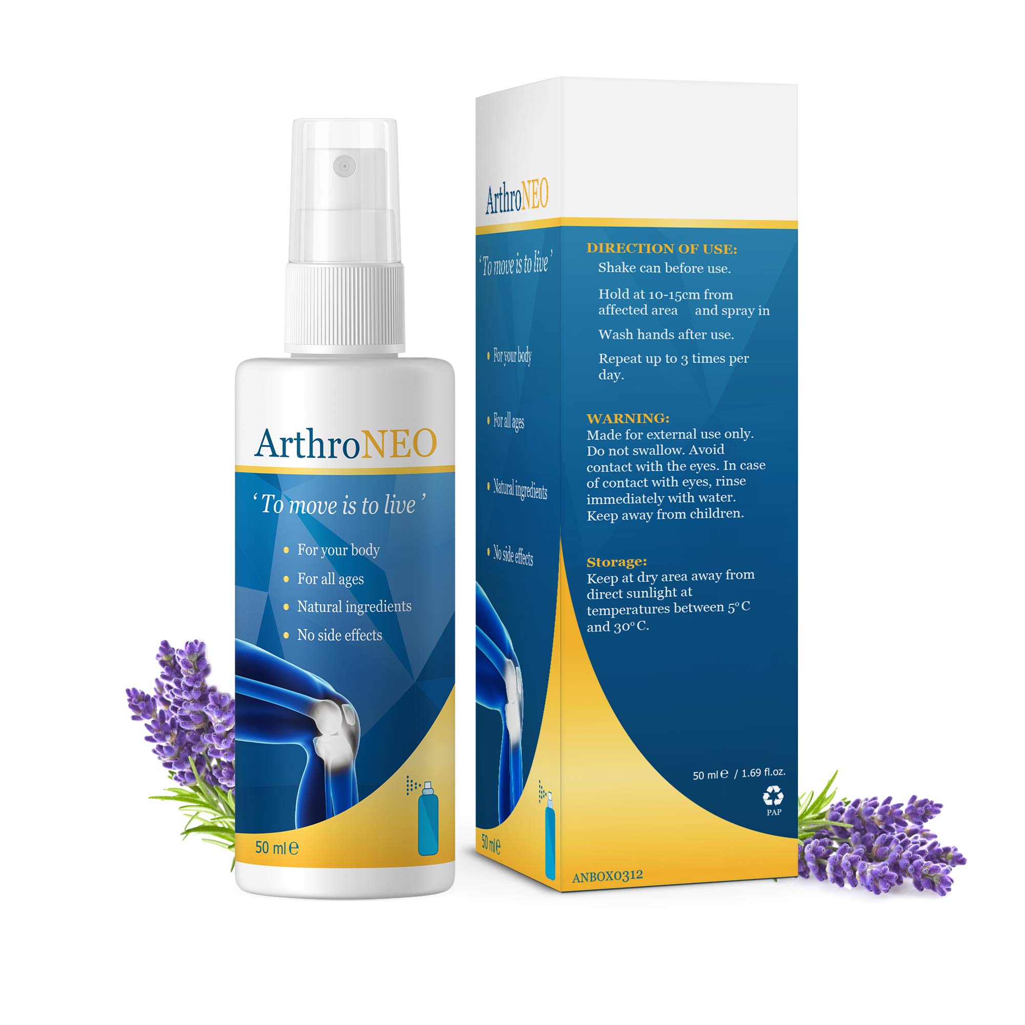 Buy ArthroNEO Joints Help - Relieves Joint Pain, Joint Swelling | Helps ...