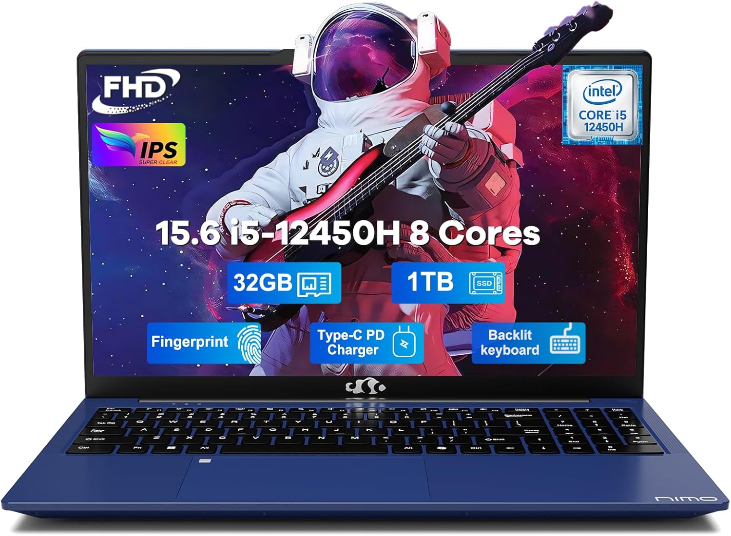 Amazon.com: NIMO 15.6" FHD IPS Business-Laptop-Computer, 8 Cores Intel ...