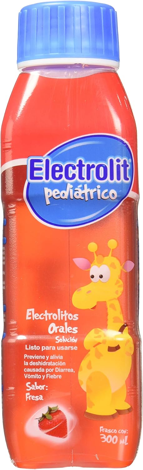 Electrolit Pediátrico, Fresa, 300 ml : Amazon.com.mx: Alimentos y Bebidas