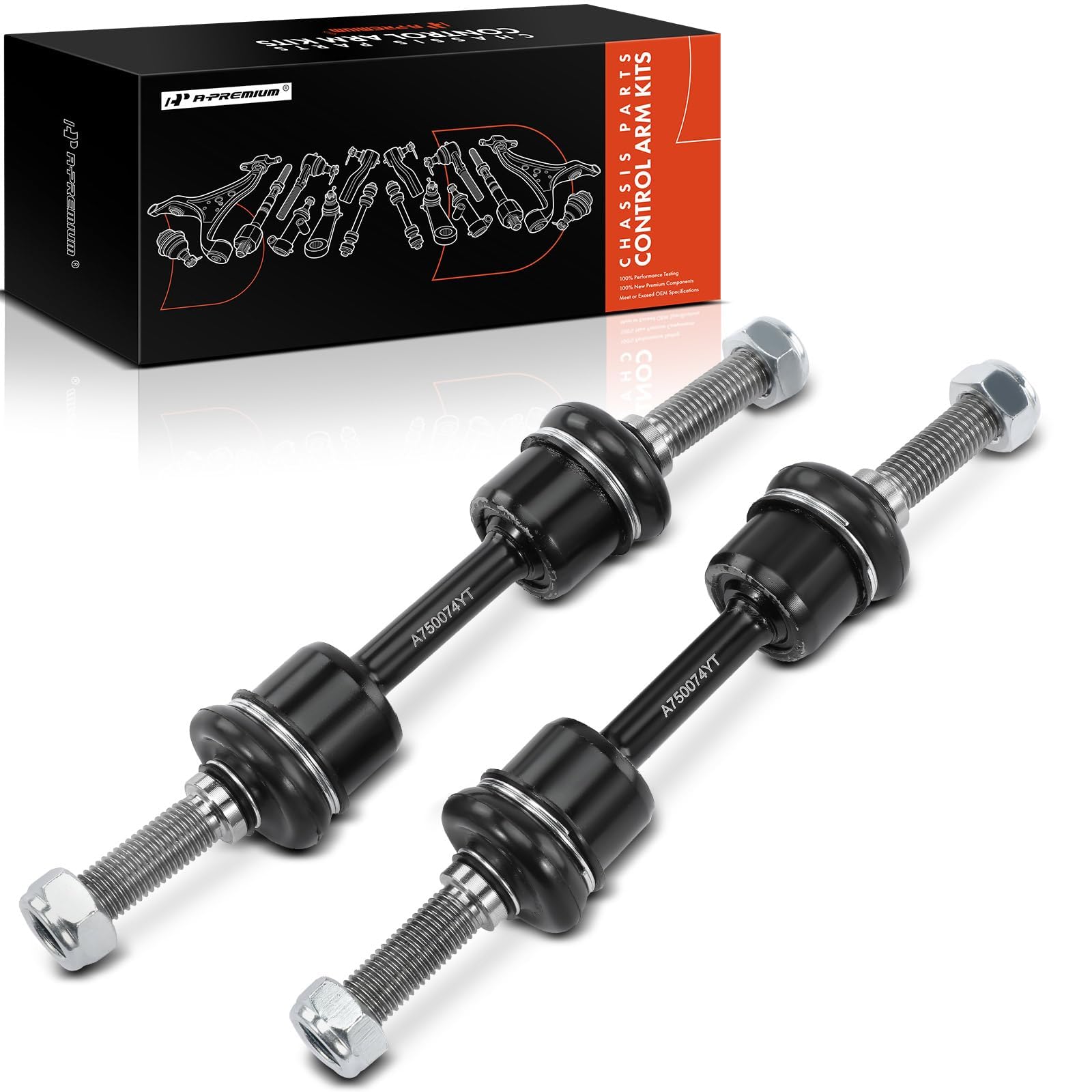 A-Premium Front Sway Bar Link Stabilizer Link Compatible with Ford F ...