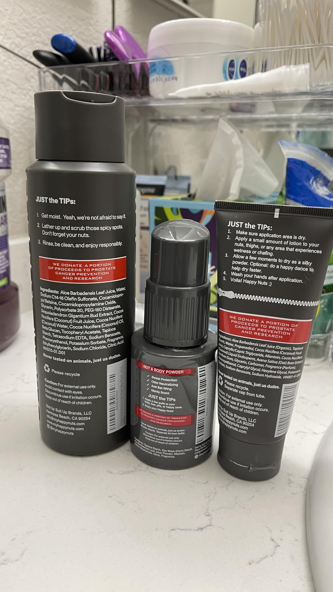 Amazon.com : Happy Comfort Bundle - Comfort Cream Body Wash and Comfort ...