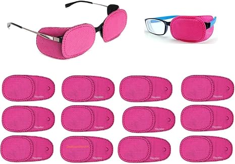 12 pcs Occlusion Eye Patch Cover for Children Glasses - Lazy Eyes ...
