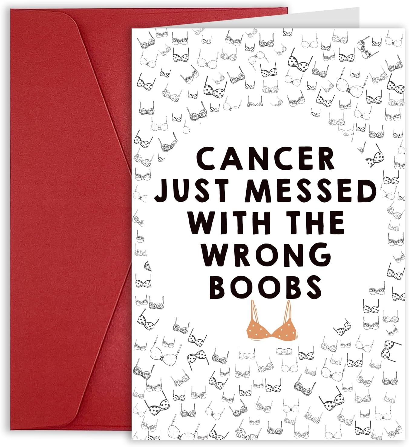 Amazon.com : Red Door Inspirations Breast Cancer Hope Single Card ...