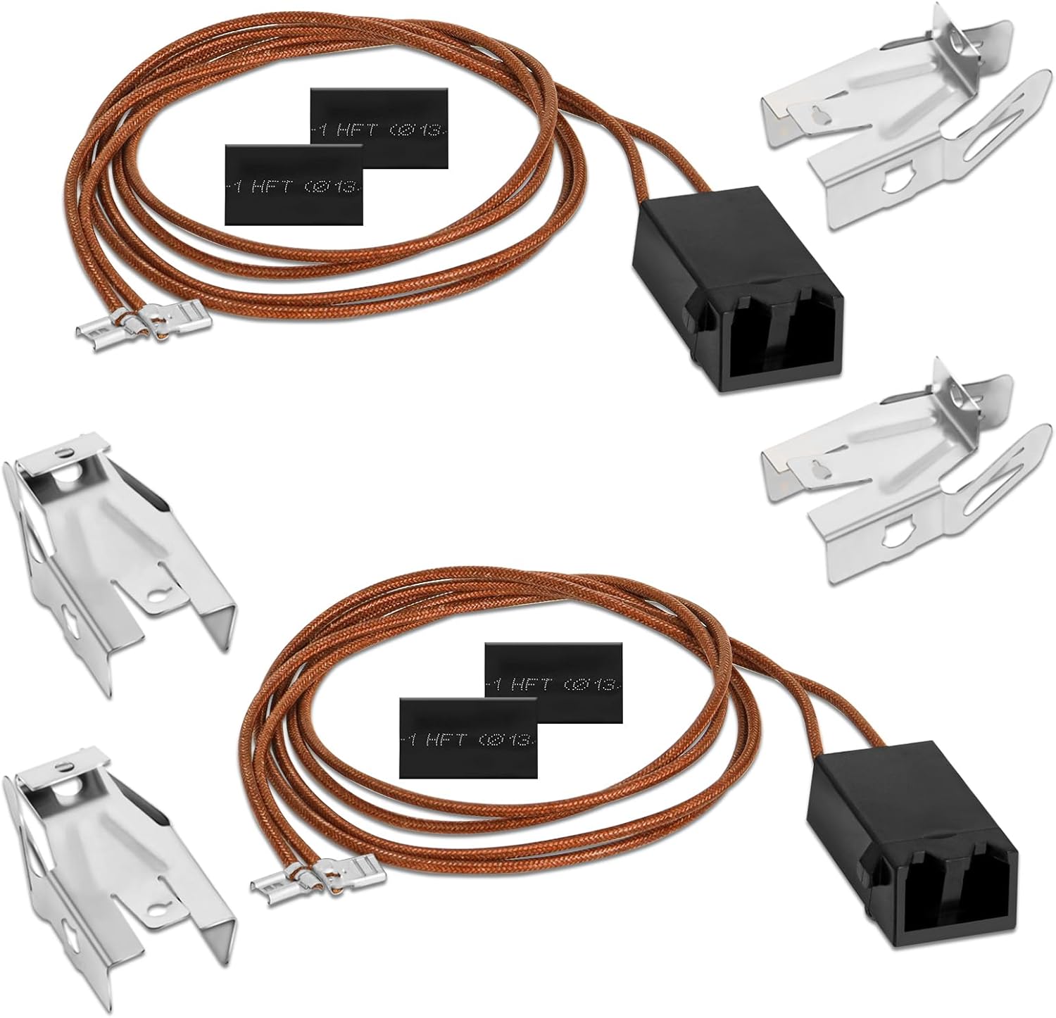 Amazon.com: Terminal Block Kit WB17T10006, Range Surface Burner Plug ...