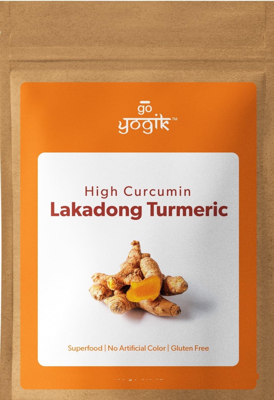 Amazon.com : Go-Yogik Lakadong Turmeric [ 1pound ] High Curcumin >9% ...