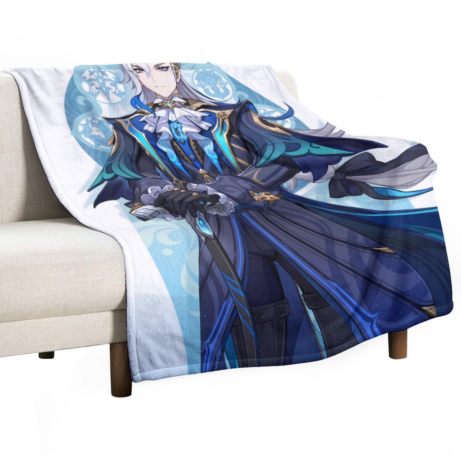 Amazon.com: Dalicoter Genshin Impact Anime Throw Blanket 50"40" Super ...