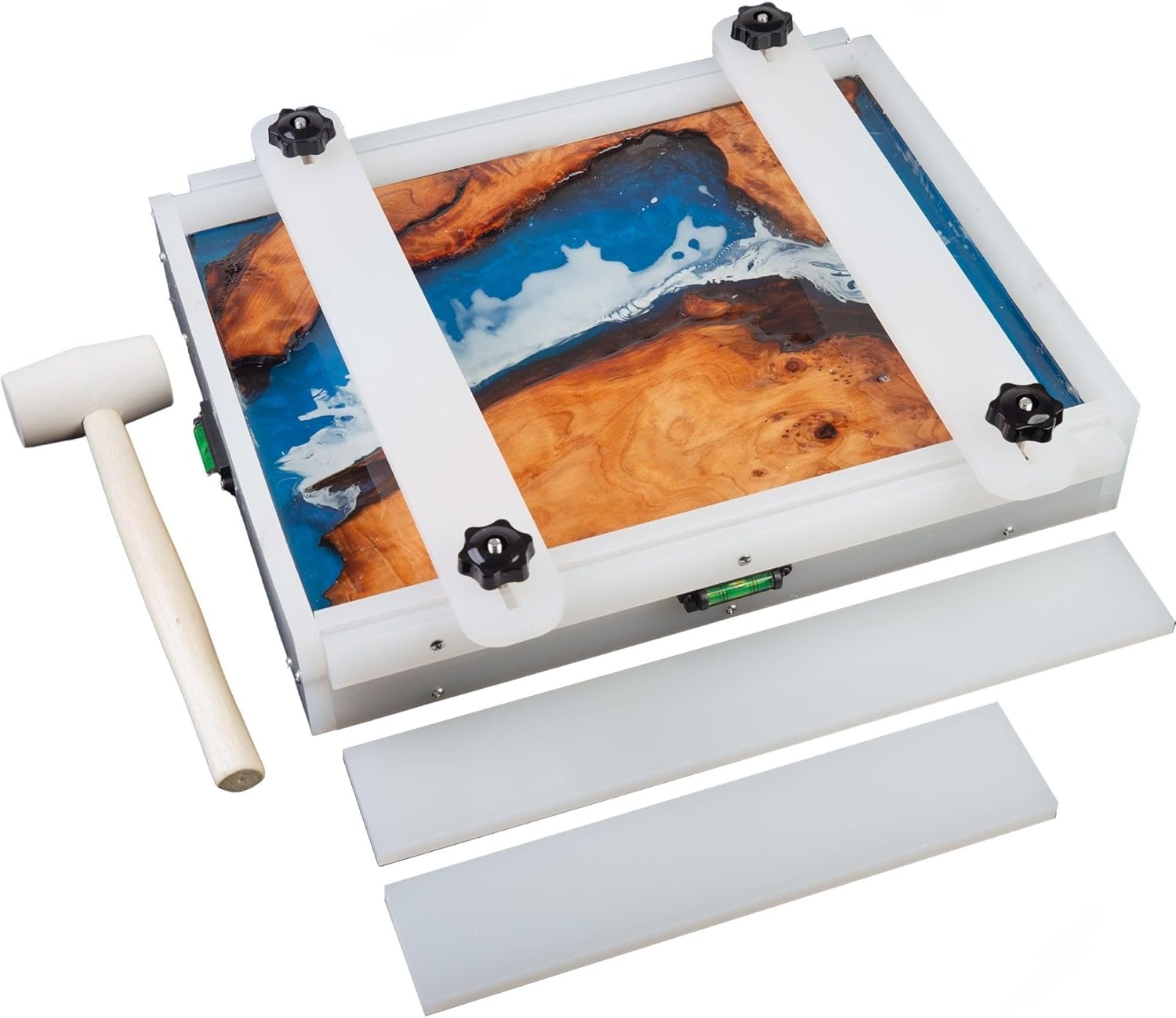 Amazon.com: Epoxy Resin Mold Large Rectangle, Kalinta 14x 10x 2.6inch ...