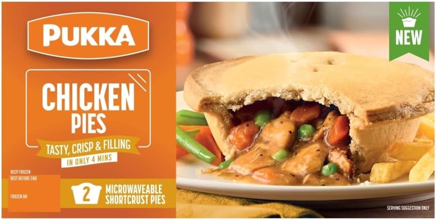 Pukka 2 Chicken Pies : Amazon.co.uk: Grocery