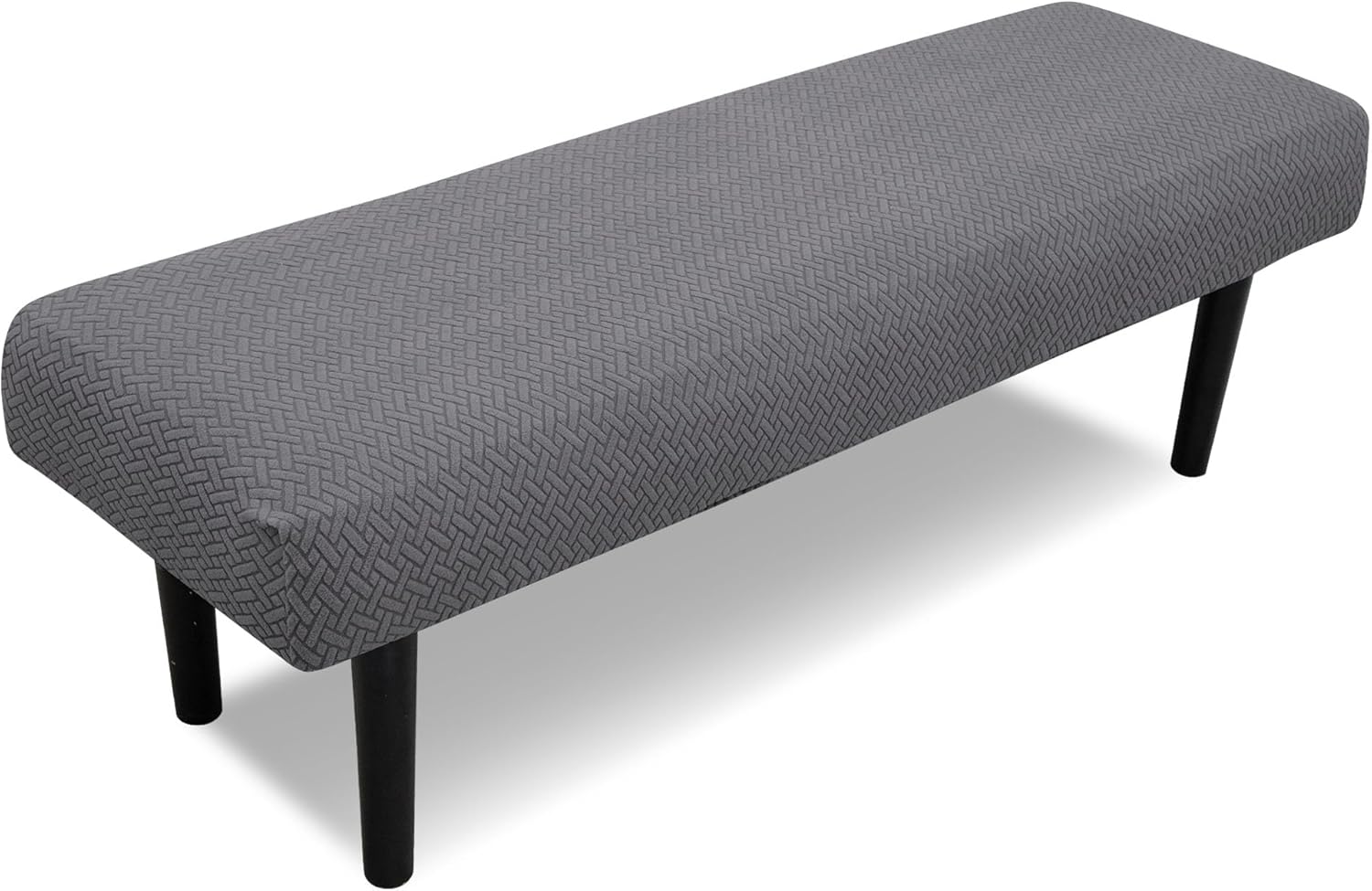 Amazon.com: DREAHOTEXTIL Dining Bench Cover, Stretch Jacquard Bench ...