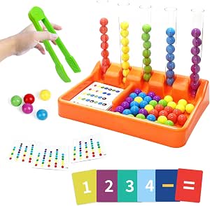 Amazon.com: Counting and Color Sorting Toys, Preschool Kindergarten ...