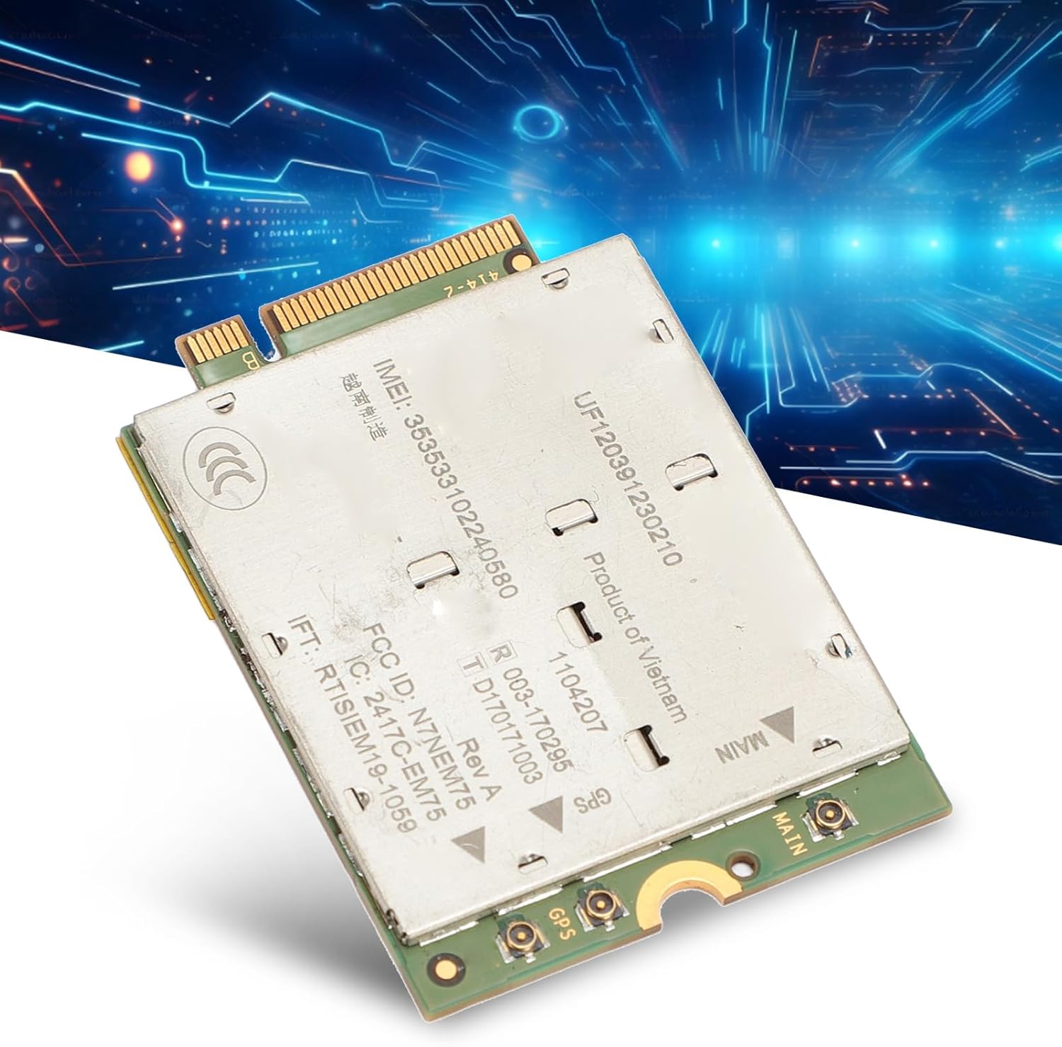 Amazon.com: Yoidesu 4G Module EM7565, 1104207 PCI Express M.2 Cat 12 ...