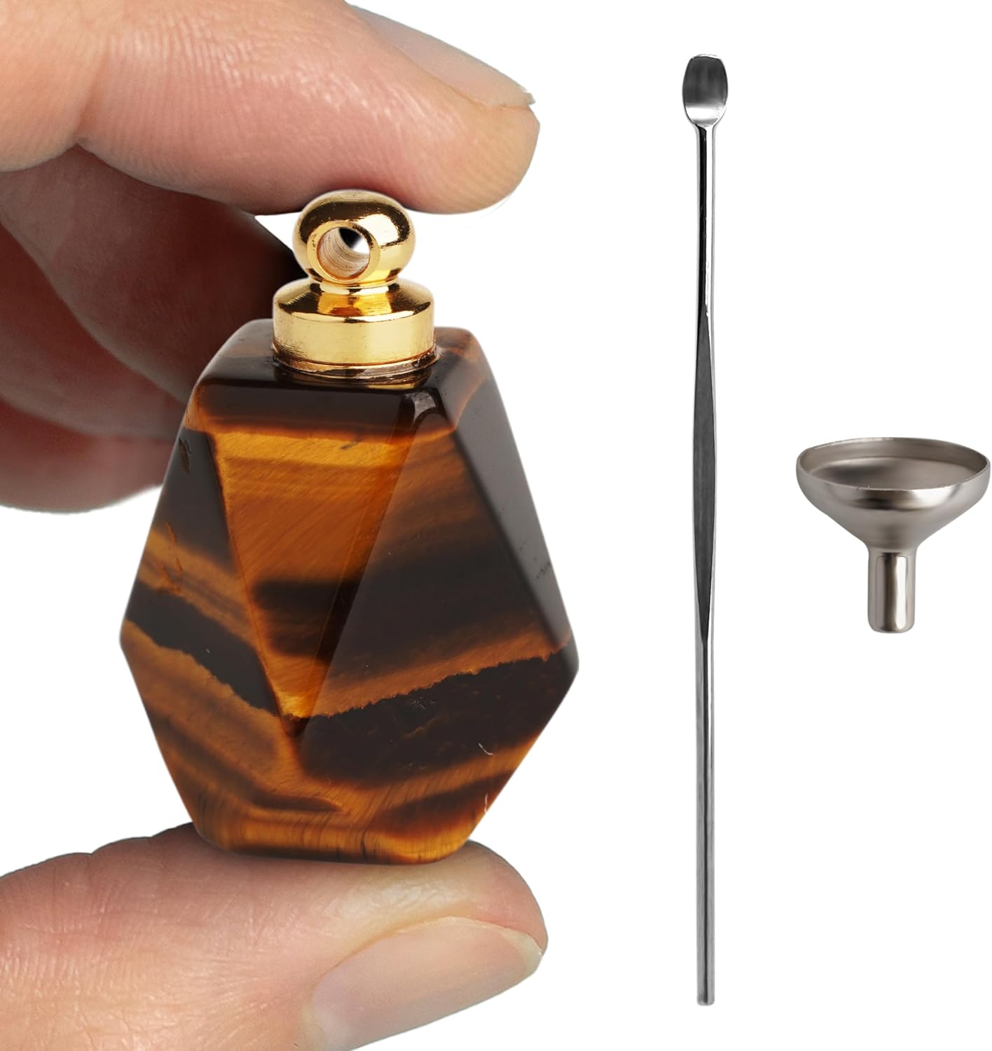 Amazon.com: BOHO GARDEN Crystal Keepsake Urn - Wearable Small Container ...