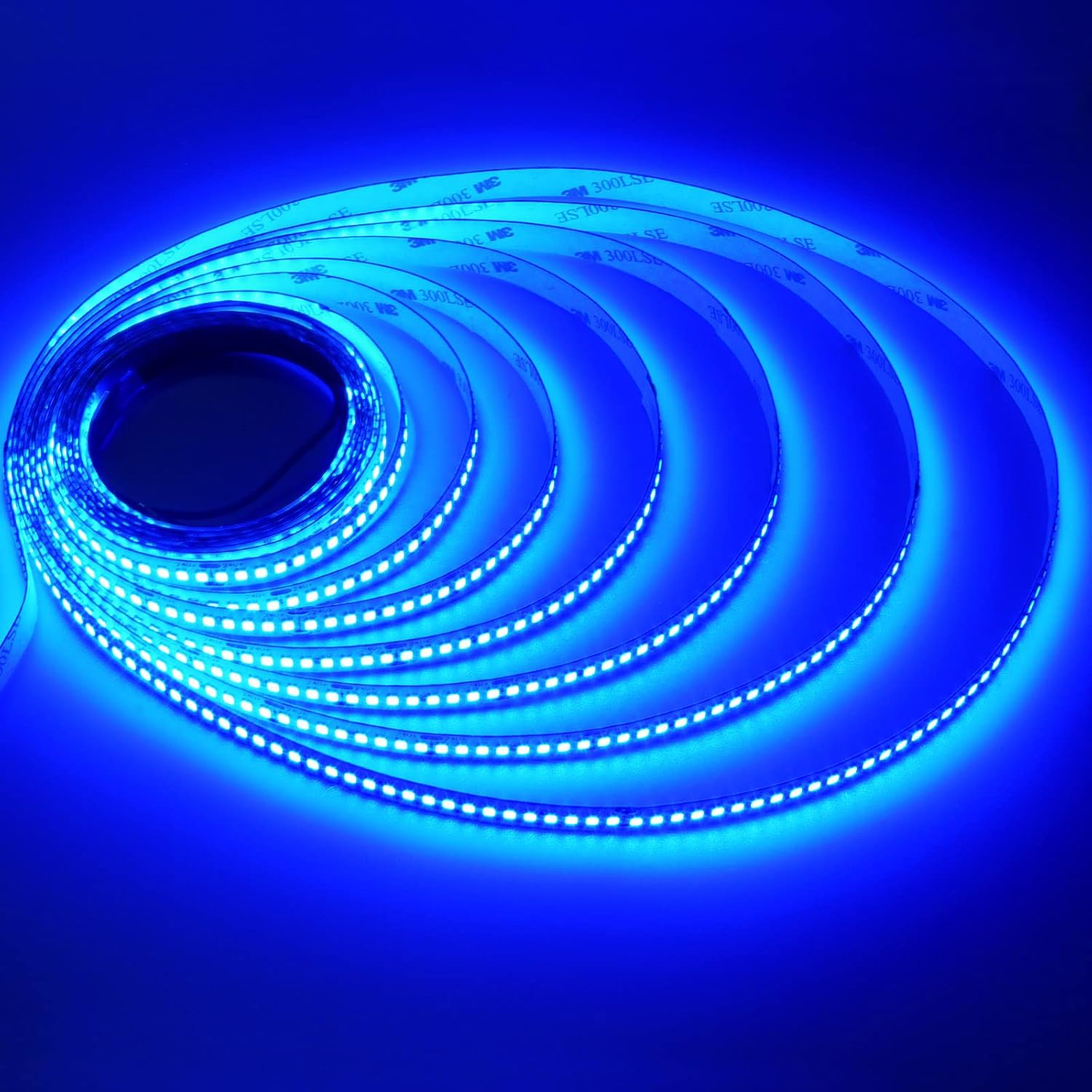 Amazon.com: JOYLIT Ultra Bright Blue LED Strip Lights 24V 16.4ft/5M ...