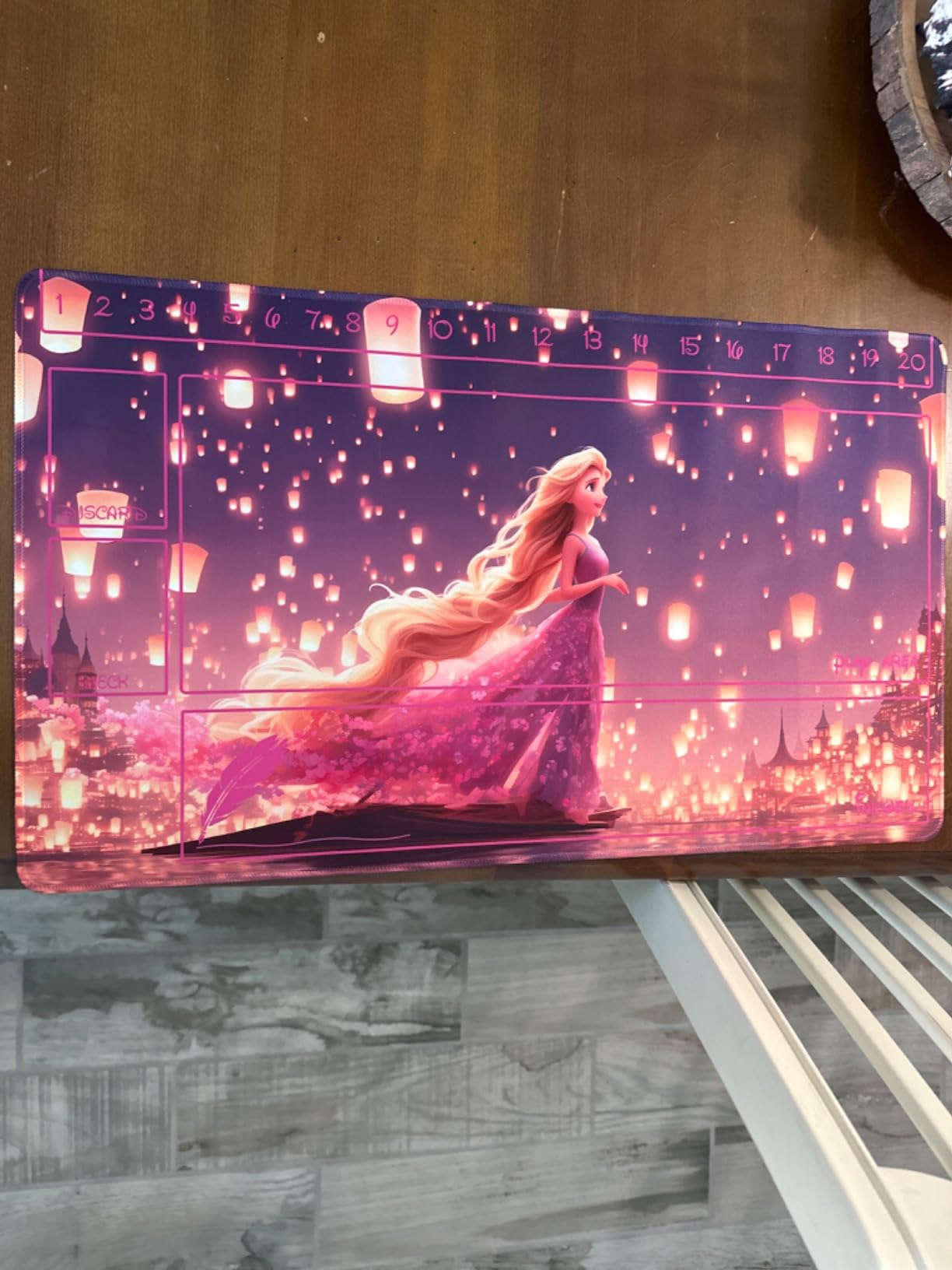 Amazon.com: Lorcana Playmats Compatible TCG 24x14 Inches Gaming Mat ...