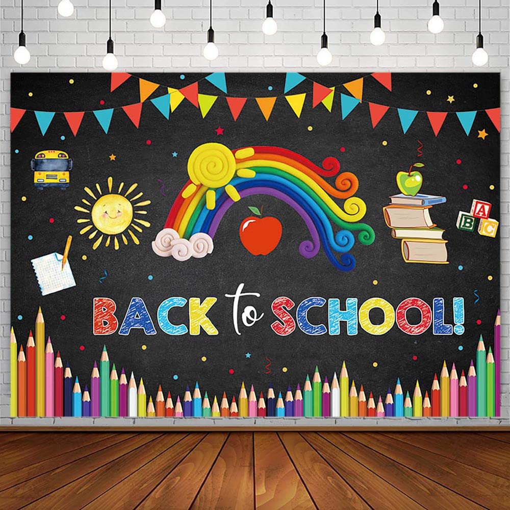 Snapklik.com : SENDY 7x5ft Back To School Photography Backdrop First ...