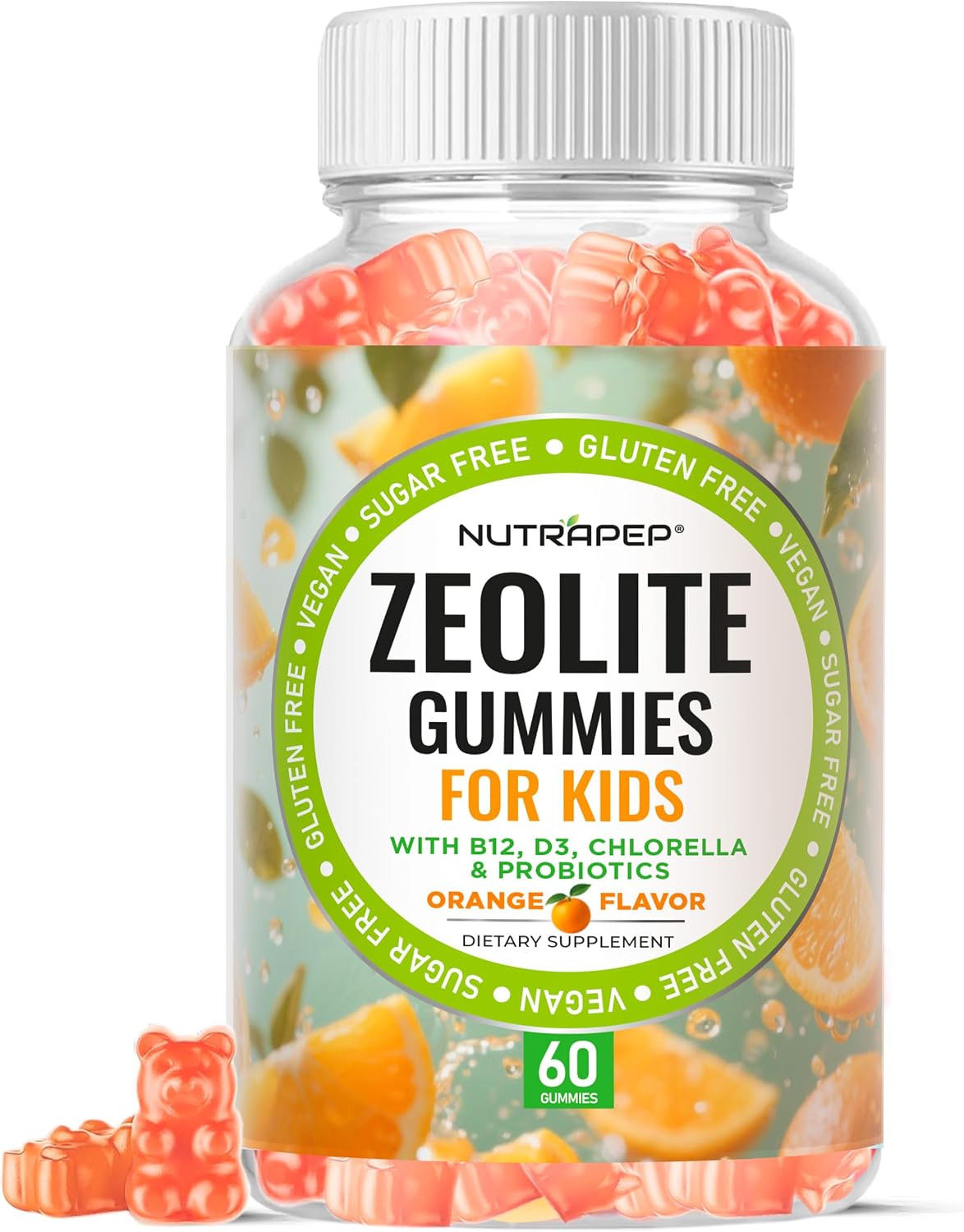 Amazon.com: NutraPep Zeolite Detox Gummies for Kids - Total Body ...