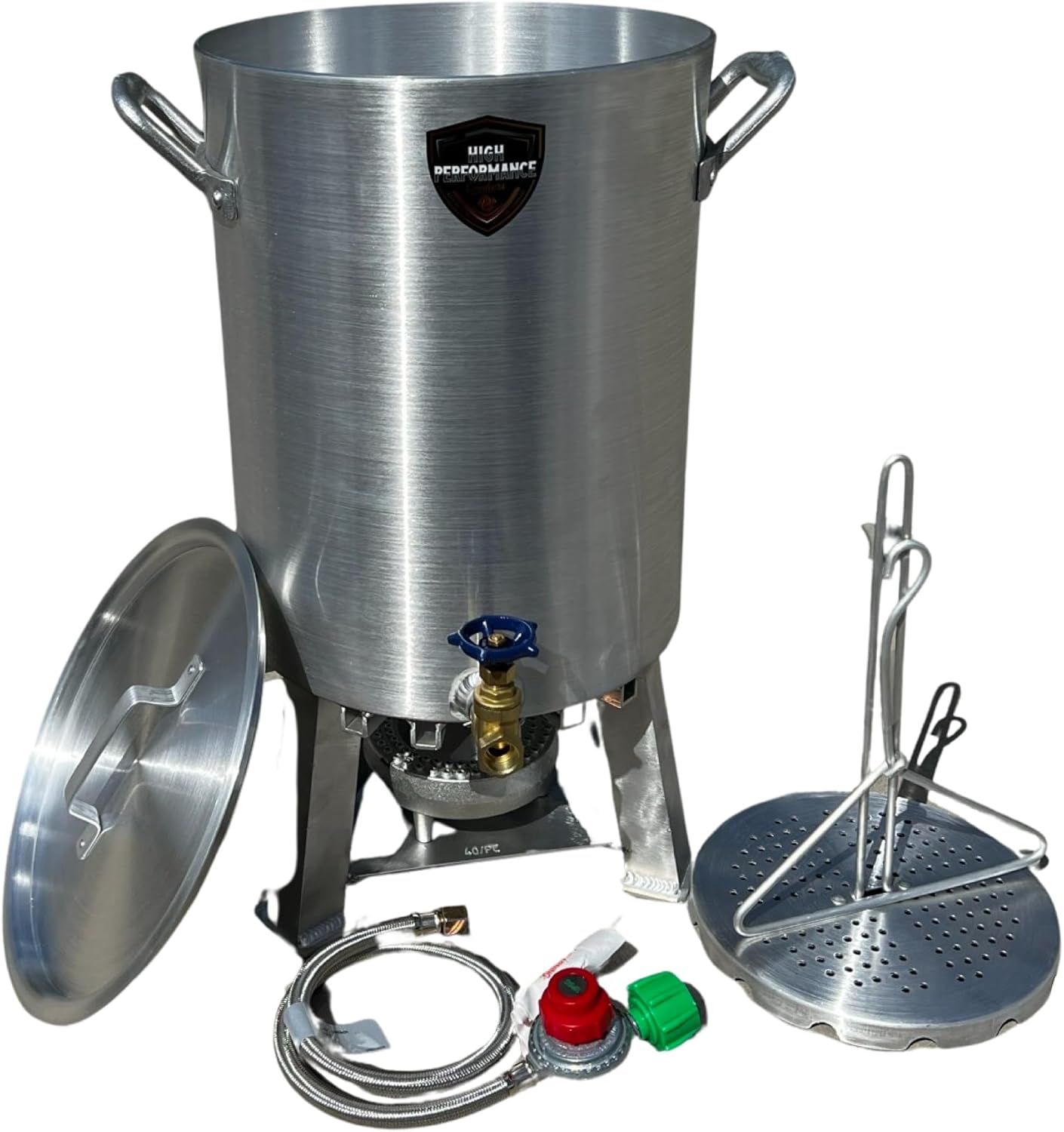 Amazon.com: High Performance Cookers 30 Qt Single Turkey Fryer Powered ...