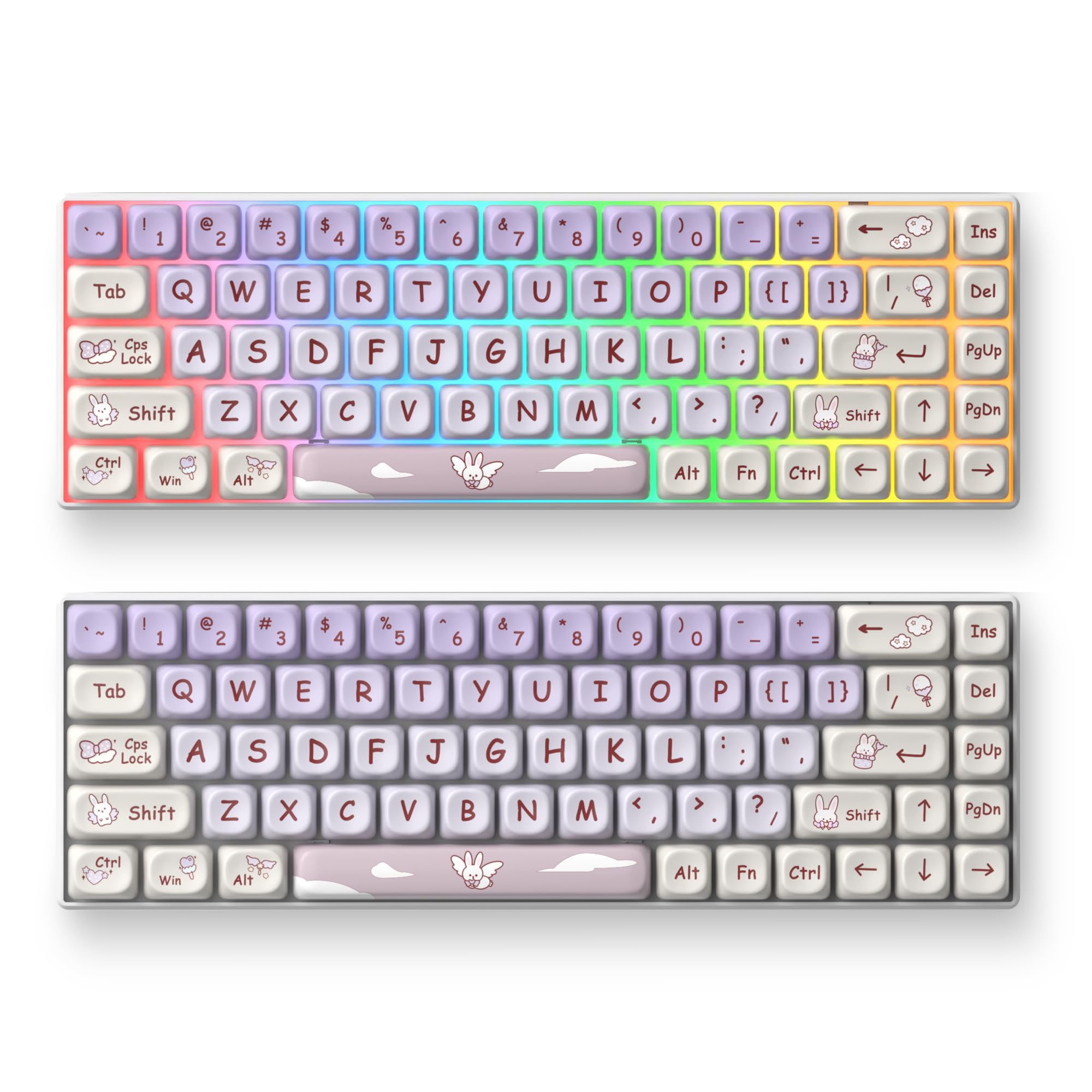 Snapklik.com : Mosptnspg 139 PBT Custom Cartoon Keycaps, MOA Profile ...