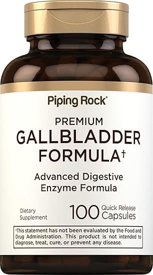 Amazon.com: Piping Rock Gallbladder Supplement | 100 Capsules ...