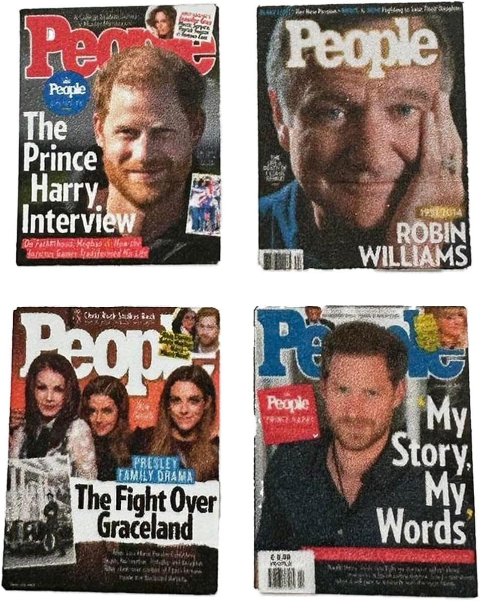 Melody Jane Dolls House People Celebrity News Story Magazine Cover Set ...
