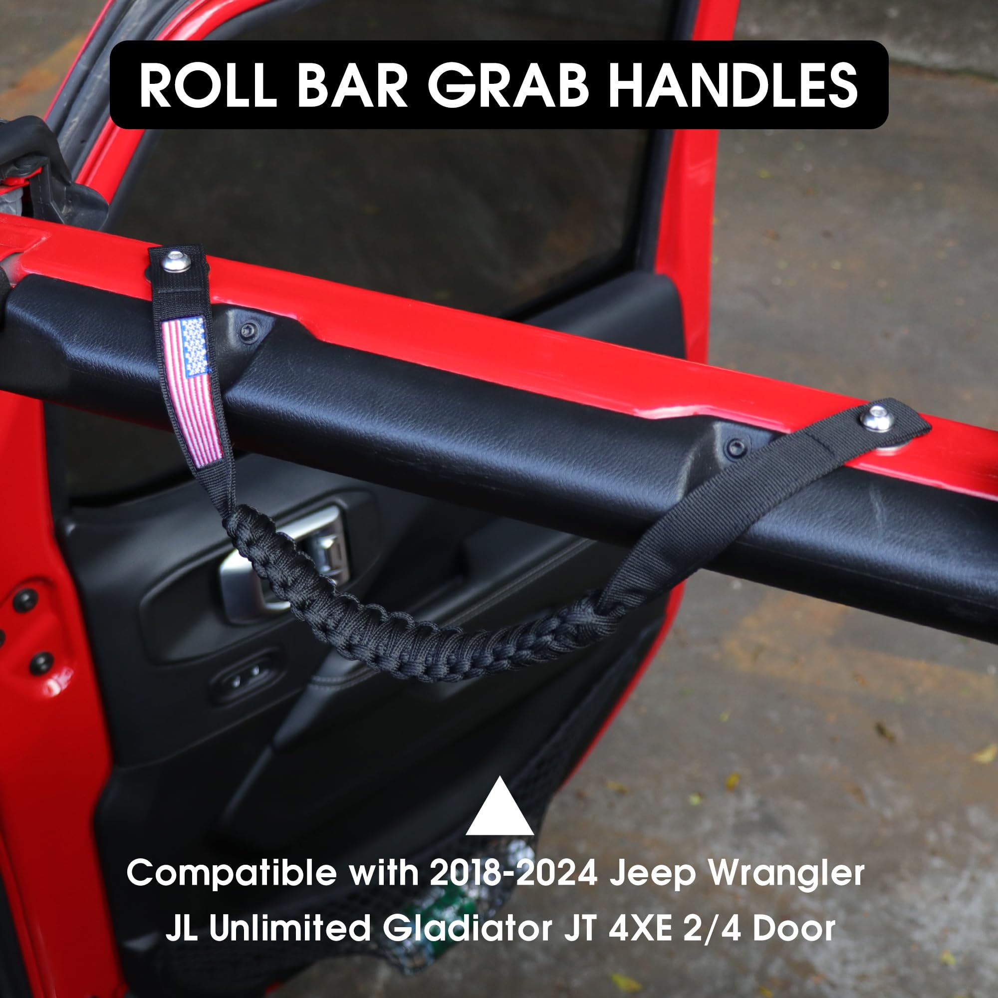 Front Grab Handles 2024 Jeep Wrangler